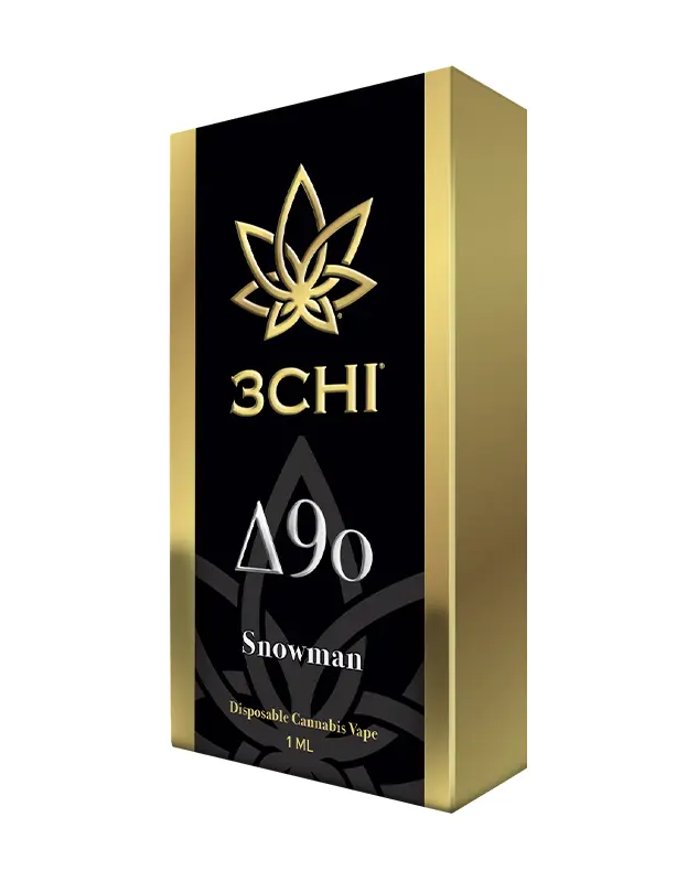 3CHI Snowman Delta 9o Disposable Vape Pen - 1ml