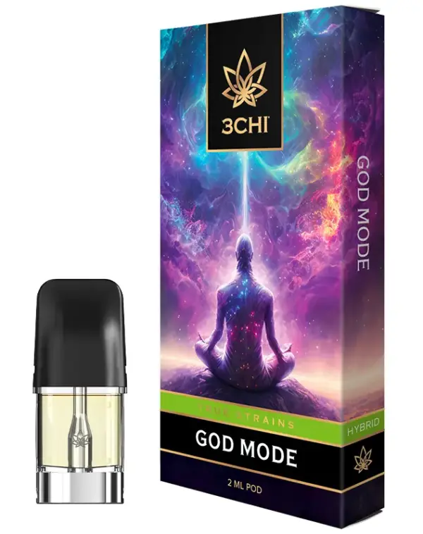 God Mode - True Strains - 2ml Vape Pod - 3CHI