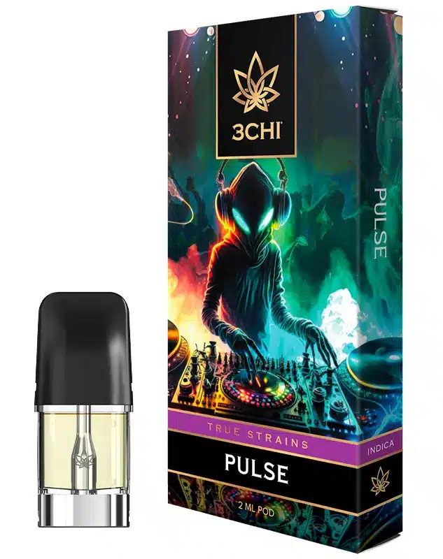 Pulse - True Strains - 2ml Vape Pod - 3CHI