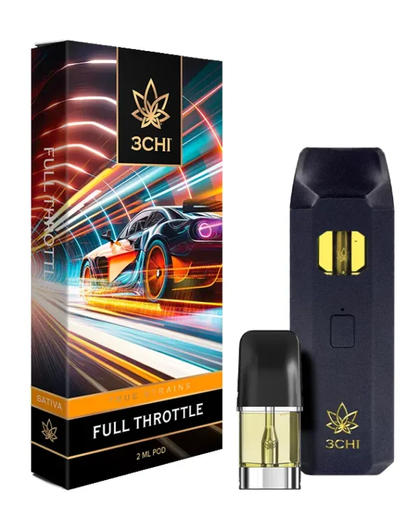 Full Throttle - True Strains Vape - 3CHI