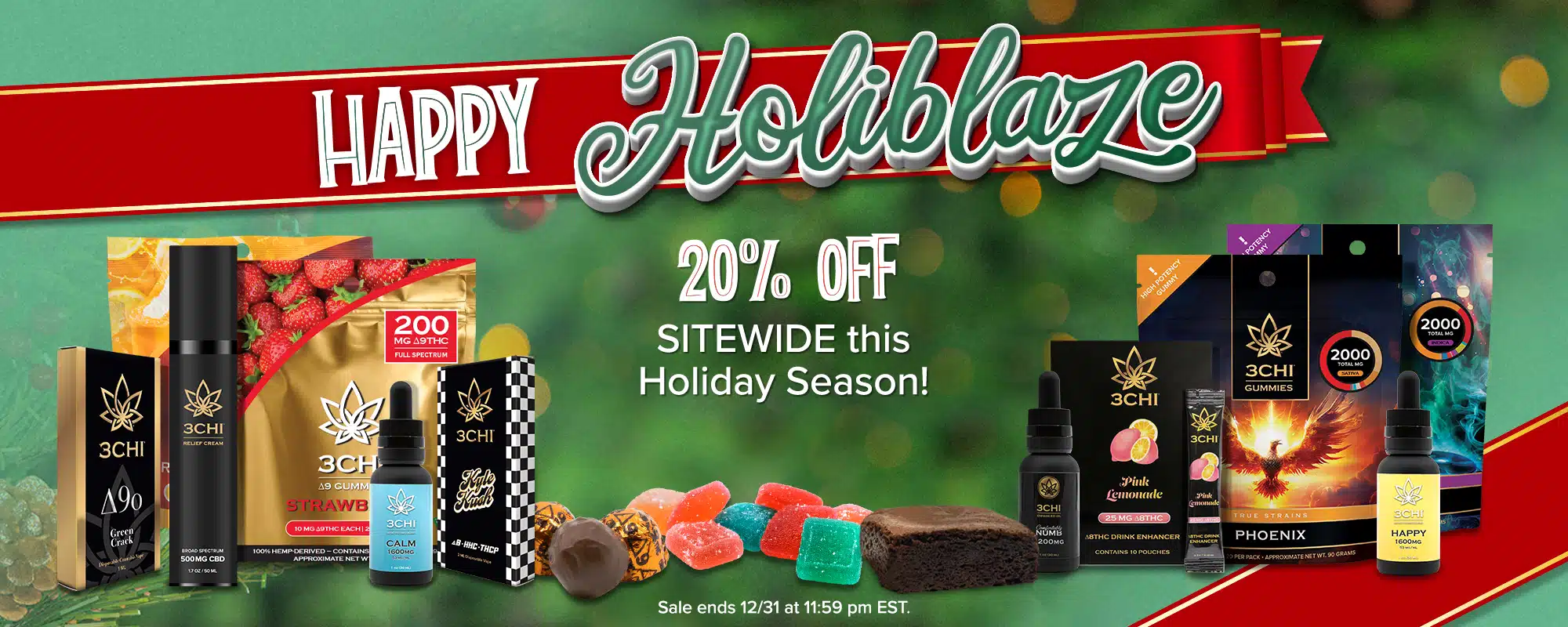 Premium Delta 8, Delta 9, Delta 10, HHC, THCO Online | 3Chi