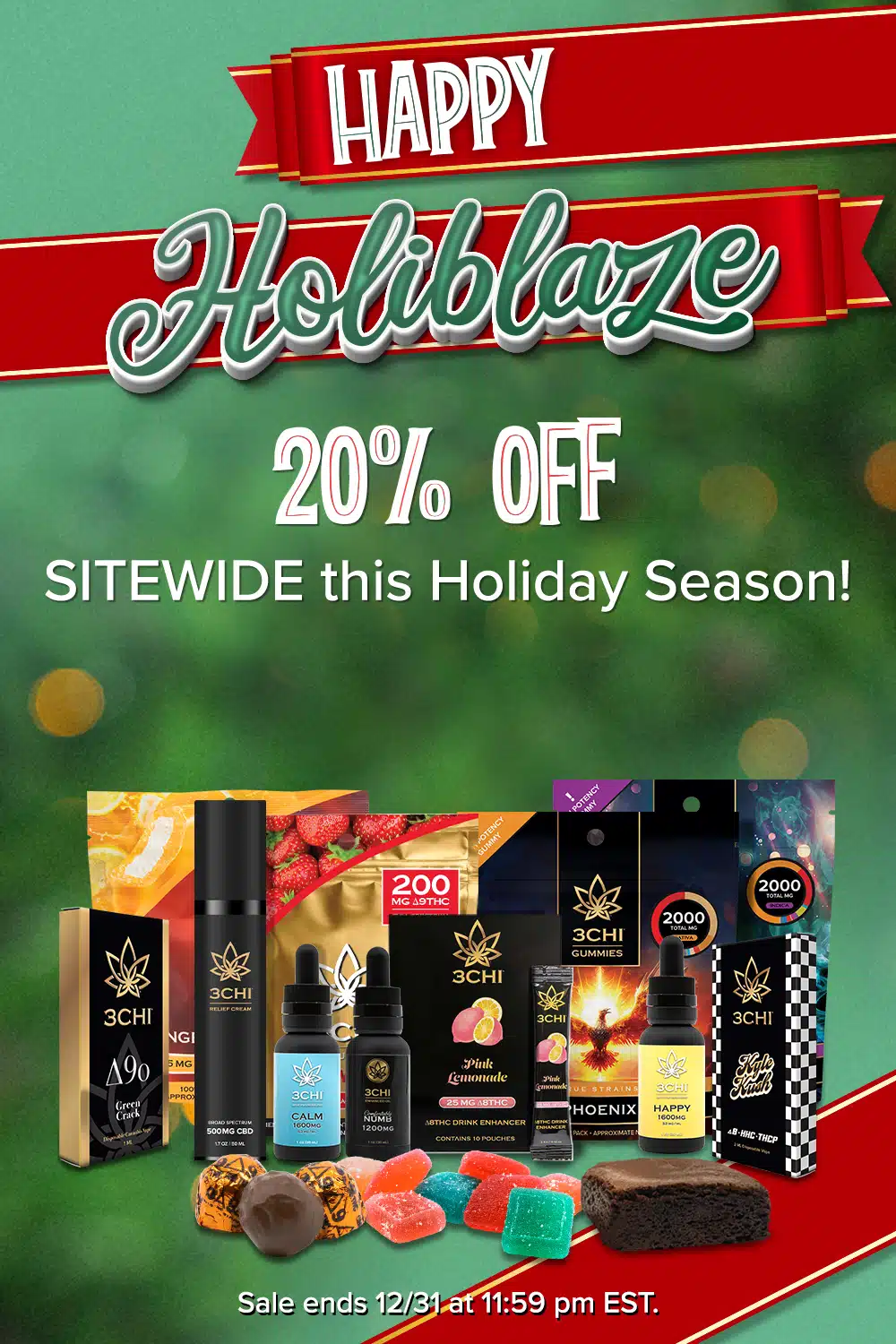 Premium Delta 8, Delta 9, Delta 10, HHC, THCO Online | 3Chi