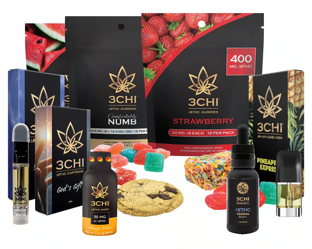 Premium Delta 8 and Delta 9 Products Online | 3Chi