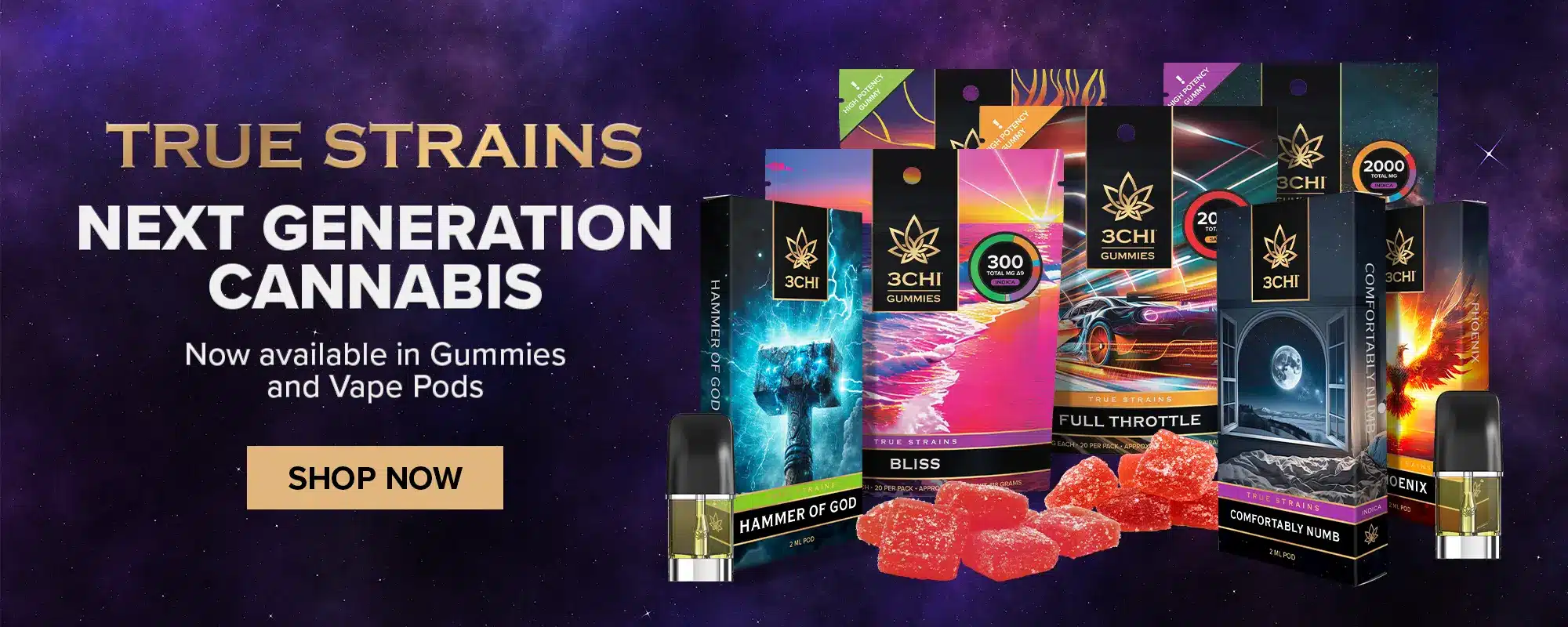 Premium Delta 8 and Delta 9 Products Online | 3Chi