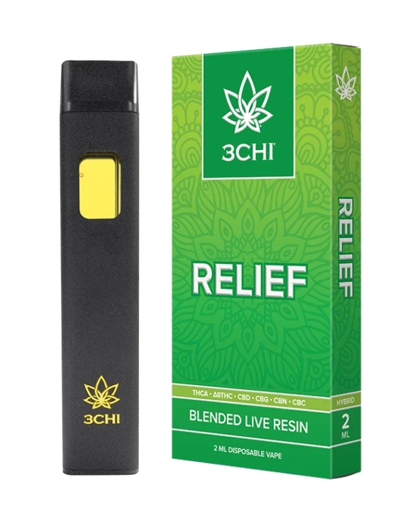 3CHI Vibes – Relief 2mL Disposable Vape - 3CHI